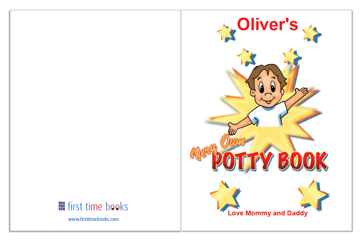 Personalized Potty Training Book with Customized Kid’s Name – First ...